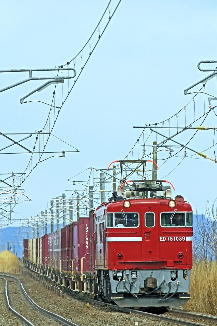JR貨物 ED75-1039号機 最後の仕業 : 鐵道写真公開所 参号機