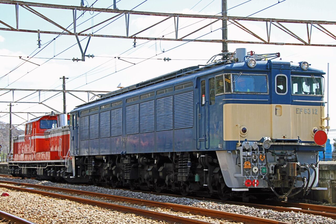 碓氷峠鉄道文化むら EF63-12号機 : 鐵道写真公開所 参号機
