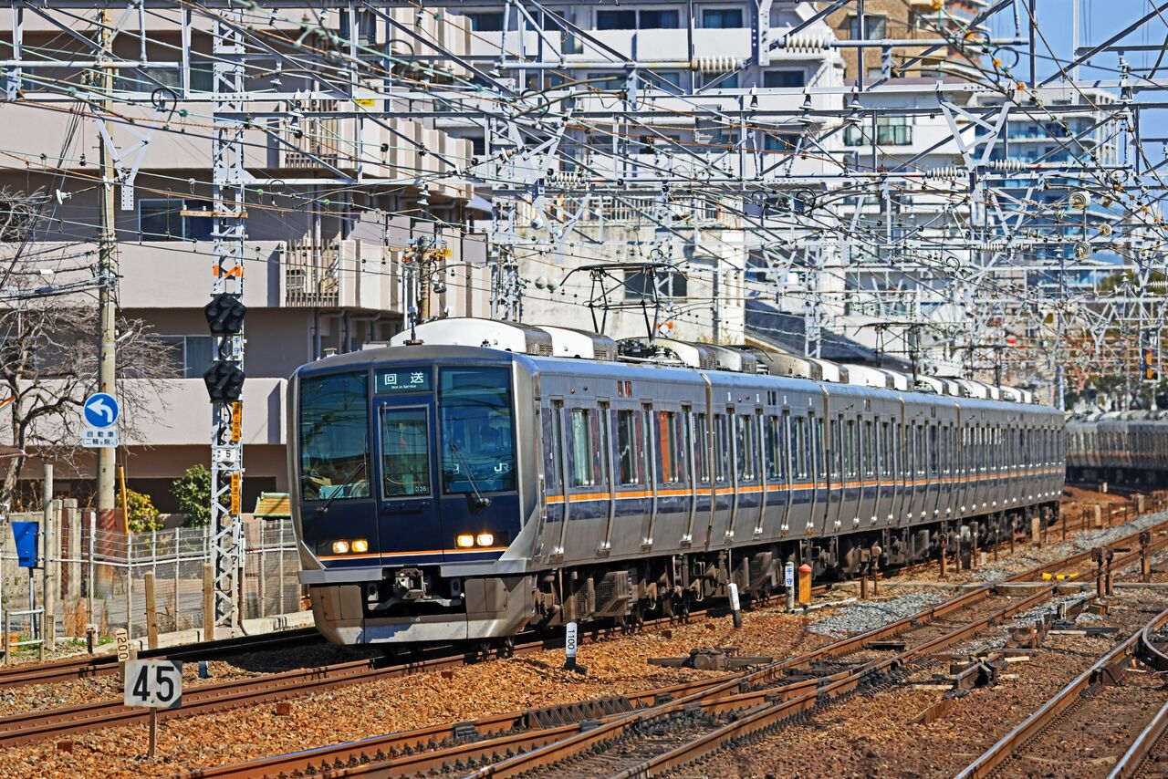 JR西日本 321系D36編成 試運転 : 鐵道写真公開所 参号機