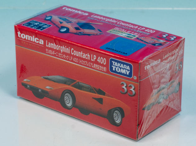 レビュー トミカプレミアム No.33 ランボルギーニ カウンタック レビュー トミカプレミアム No.33 ランボルギーニ カウンタック
