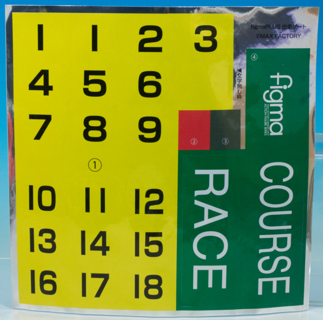 レビュー 1/12スケール figmaPLUS 出走ゲート 完成編 : ふぃぎゅる！