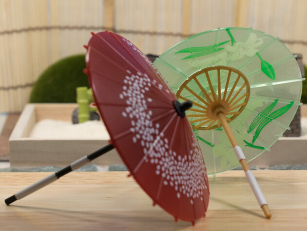 レビュー カプセルトイ「和傘 其の弐」「尾形乾山 陶器絵皿 レビュー カプセルトイ「和傘 其の弐」「尾形乾山 陶器絵皿