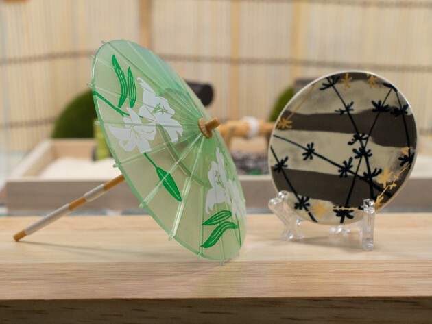 レビュー カプセルトイ「和傘 其の弐」「尾形乾山 陶器絵皿 レビュー カプセルトイ「和傘 其の弐」「尾形乾山 陶器絵皿