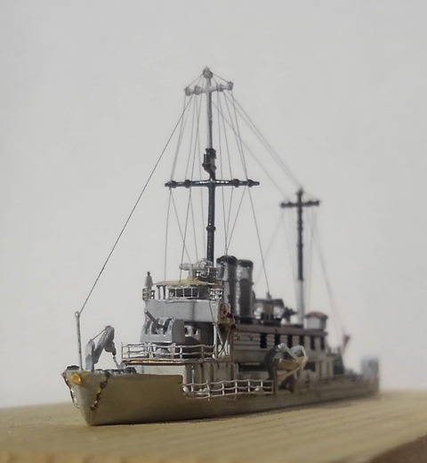日本海軍 砲艦堅田（IJN Gunboat "Katata"） : 暁闇の記