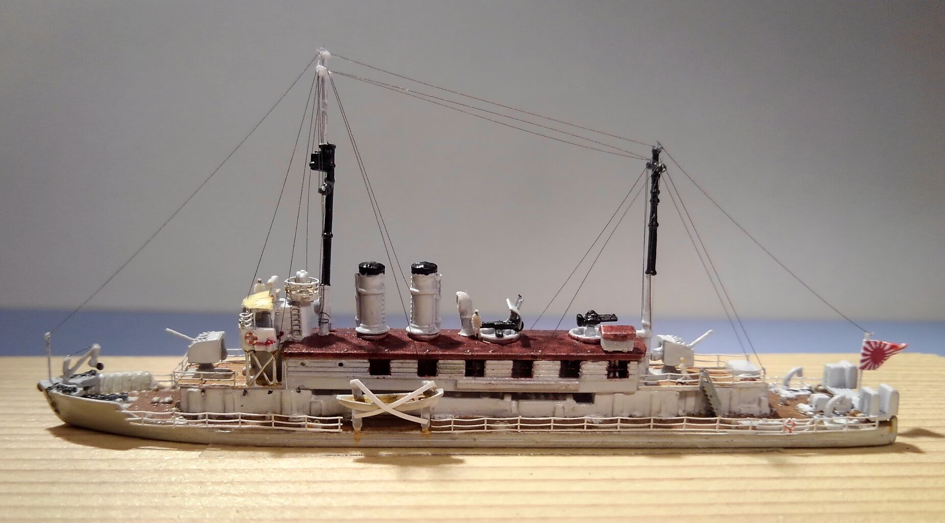 日本海軍 砲艦堅田（IJN Gunboat "Katata"） : 暁闇の記