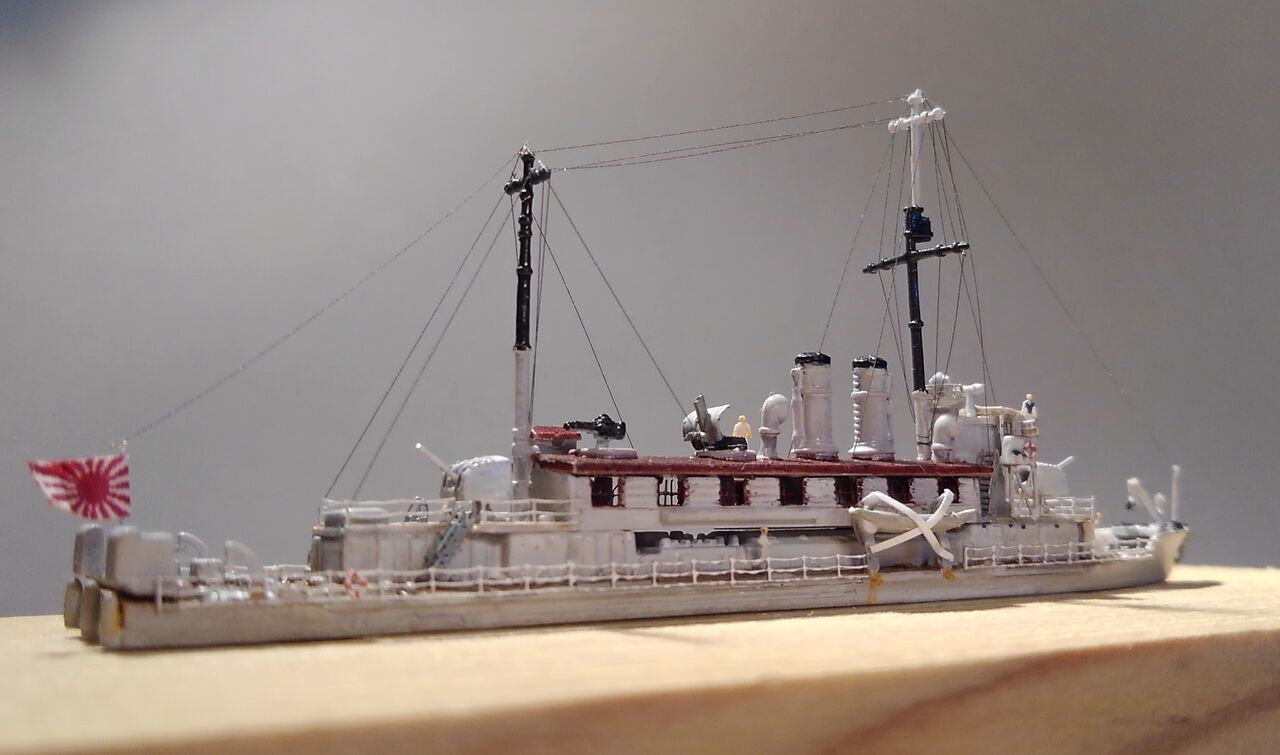 日本海軍 砲艦堅田（IJN Gunboat "Katata"） : 暁闇の記