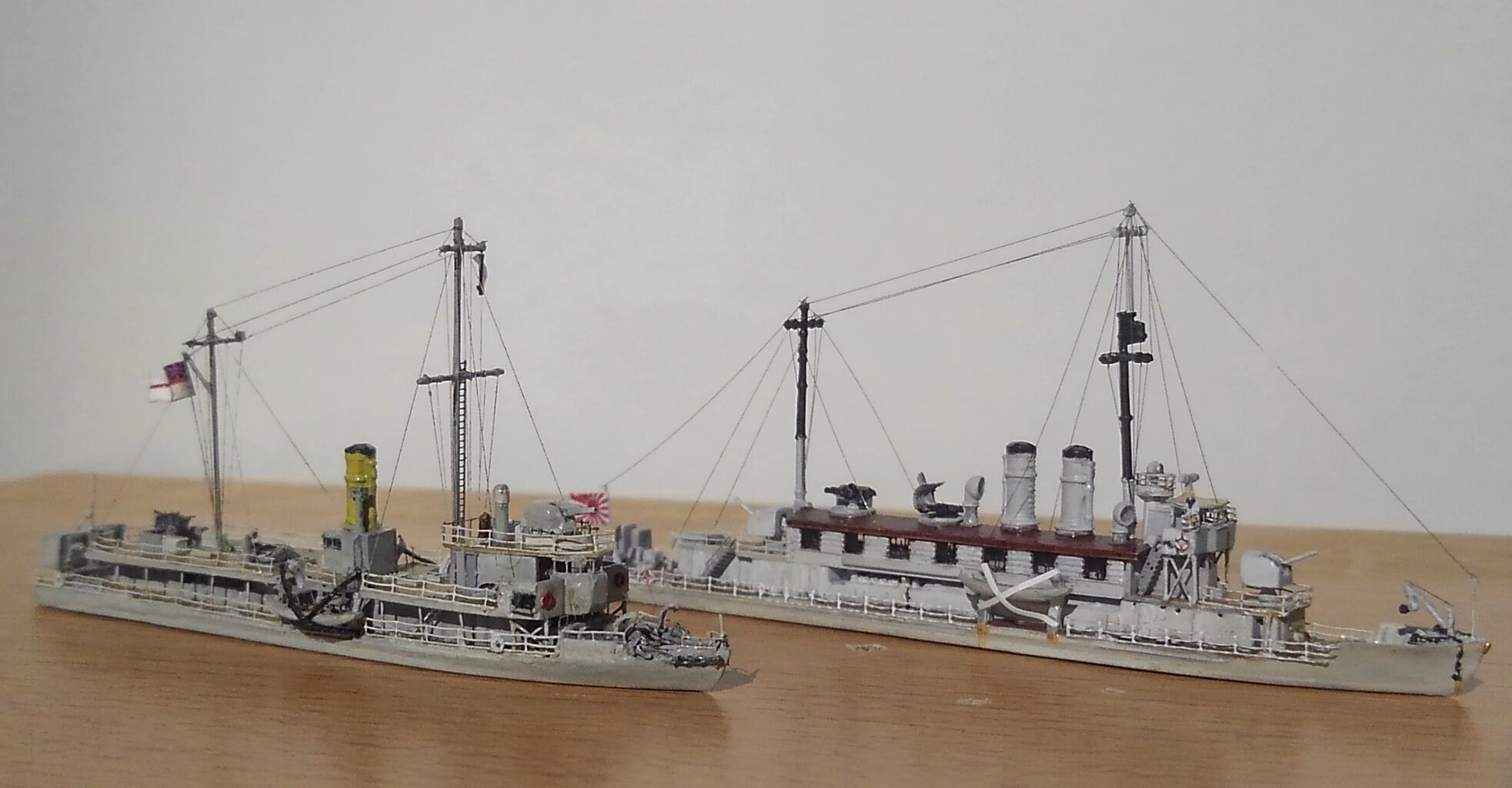 日本海軍 砲艦堅田（IJN Gunboat "Katata"） : 暁闇の記