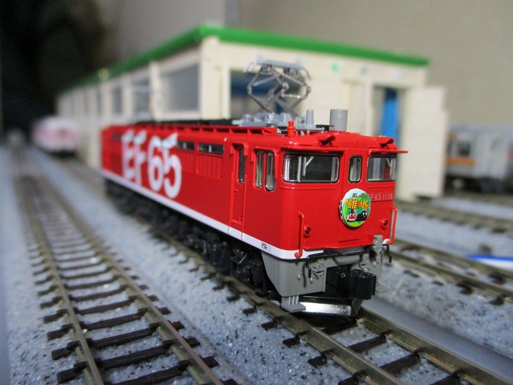 KATO EF65 1118 レインボー 入線 : 夏島鉄道 KATO EF65 1118 レインボー 入線 : 夏島鉄道