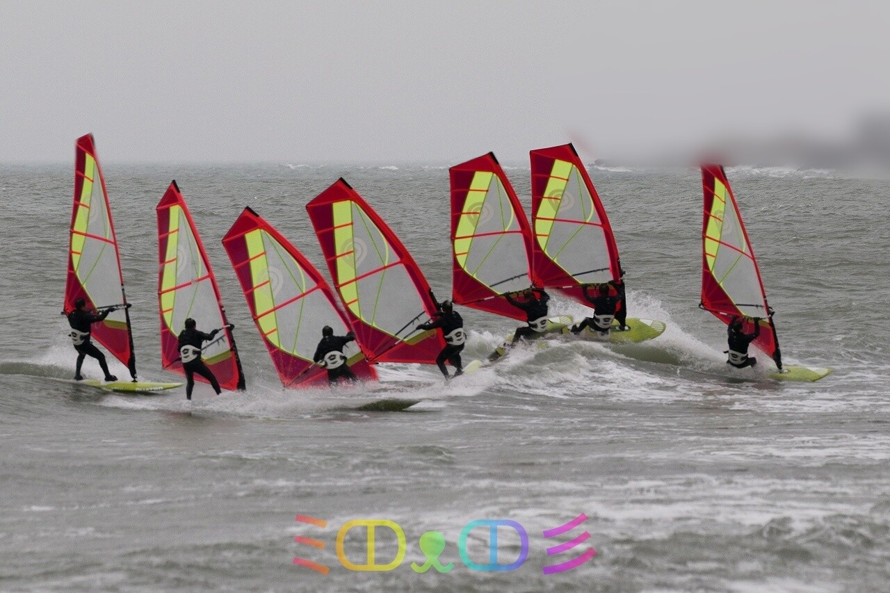 Hokkaido Windsurfing 「Rip様」7人の侍 : MileStone in Pocky