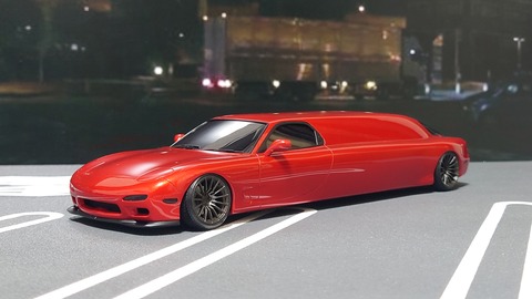 RX-7 Limousine : Norton's Modeling Works