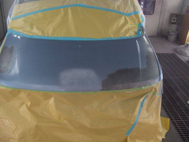 EKワゴンフロント周り事故修理 : 車・バイクのキズ修理・板金塗装・全塗装・トラック架装・施工例・愛媛県松山市ナップファクトリー