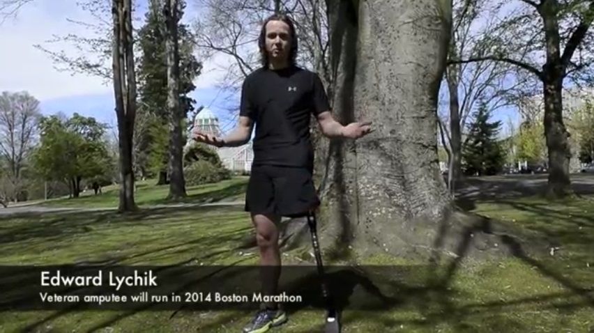 がいてきちょうぼう : 義足 フルマラソン