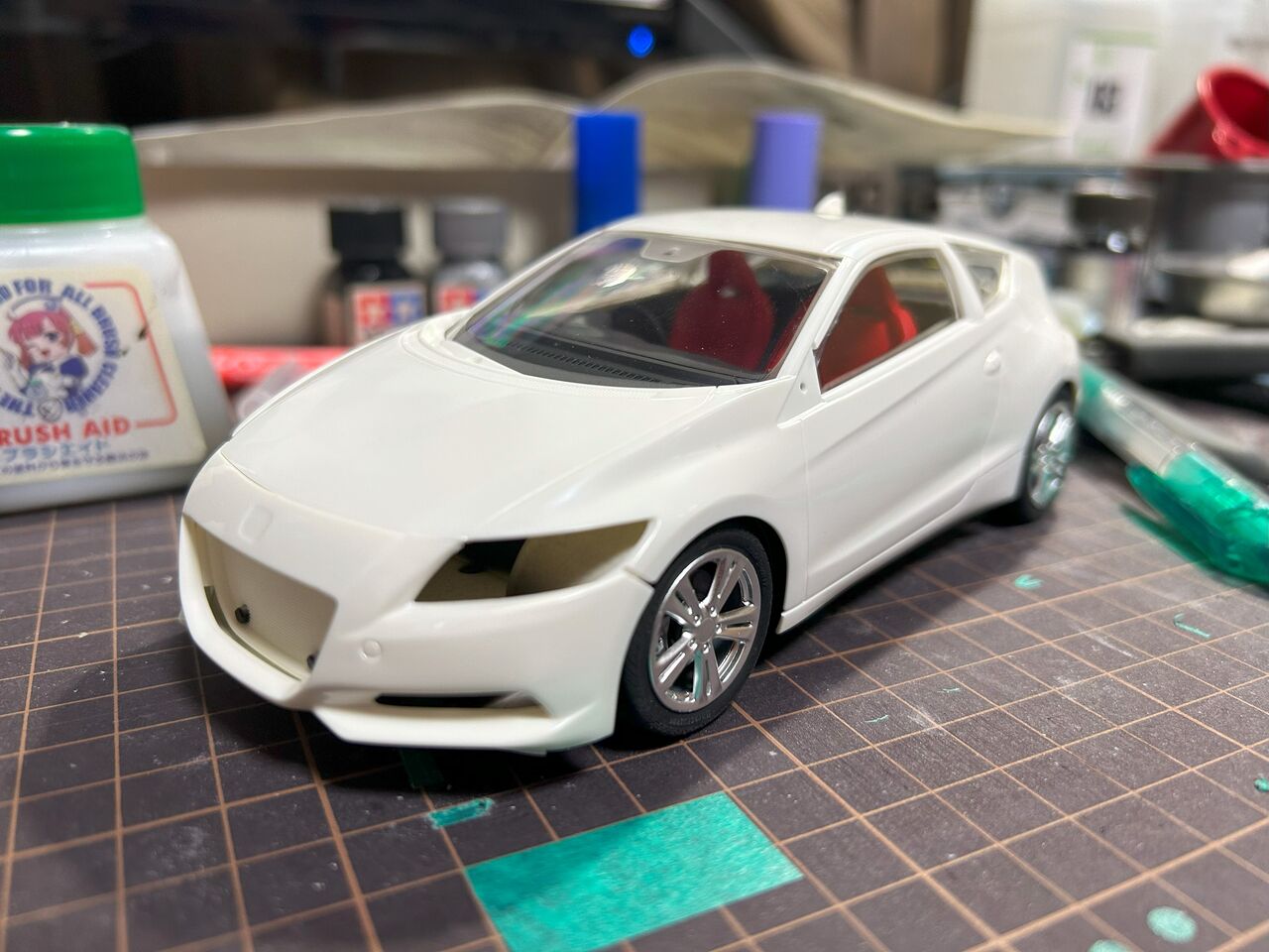 ジム通い経過記録とフジミCR-Z製作記録 : N's Hobby Laboratory