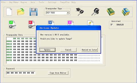 Tango Key Programmer Update to V1.106 adds more free software ...