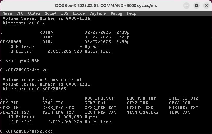 [007] graFX2 DOS版 : トホホLIFE@ocaca-ume