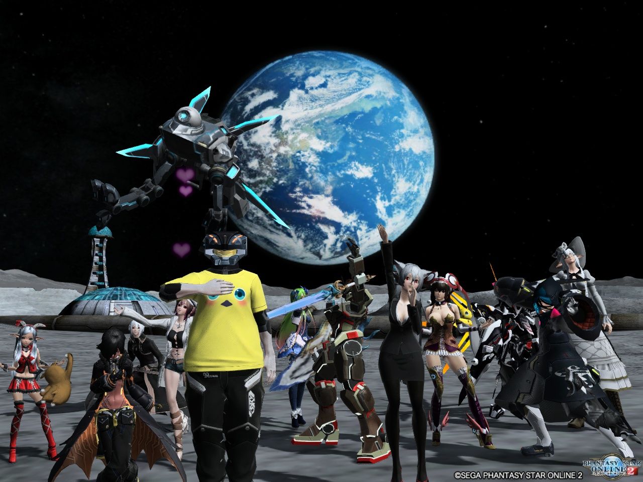 2018.1.3の日記 みぞれのサモナーレベルを上げる。 : PSO2チーム「ぐるぐる温泉」お茶犬みどりのブログ