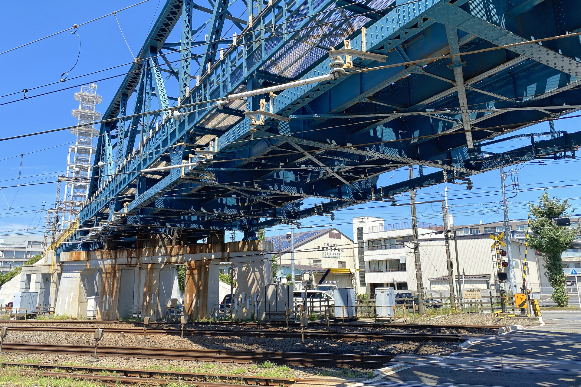 小田急が藤沢駅付近で東海道線を跨ぐ橋の名称や構造はどういったものなのか : Odapedia ～小田急のファンブログ～
