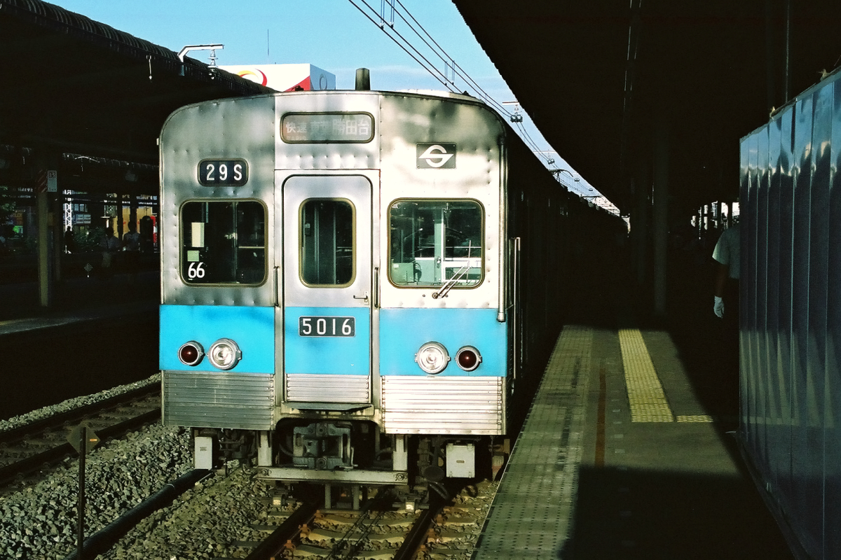 S形ミンデン式台車を装備した営団5000系 : Odapedia ～小田急のファンブログ～