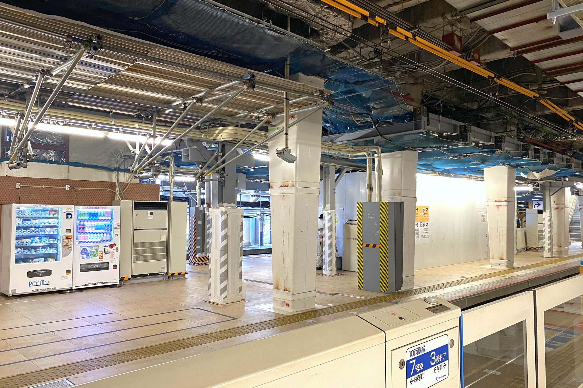 南口付近でも工事が進む小田急の新宿駅 終端部側とは異なる現在の状況を見る : Odapedia ～小田急のファンブログ～