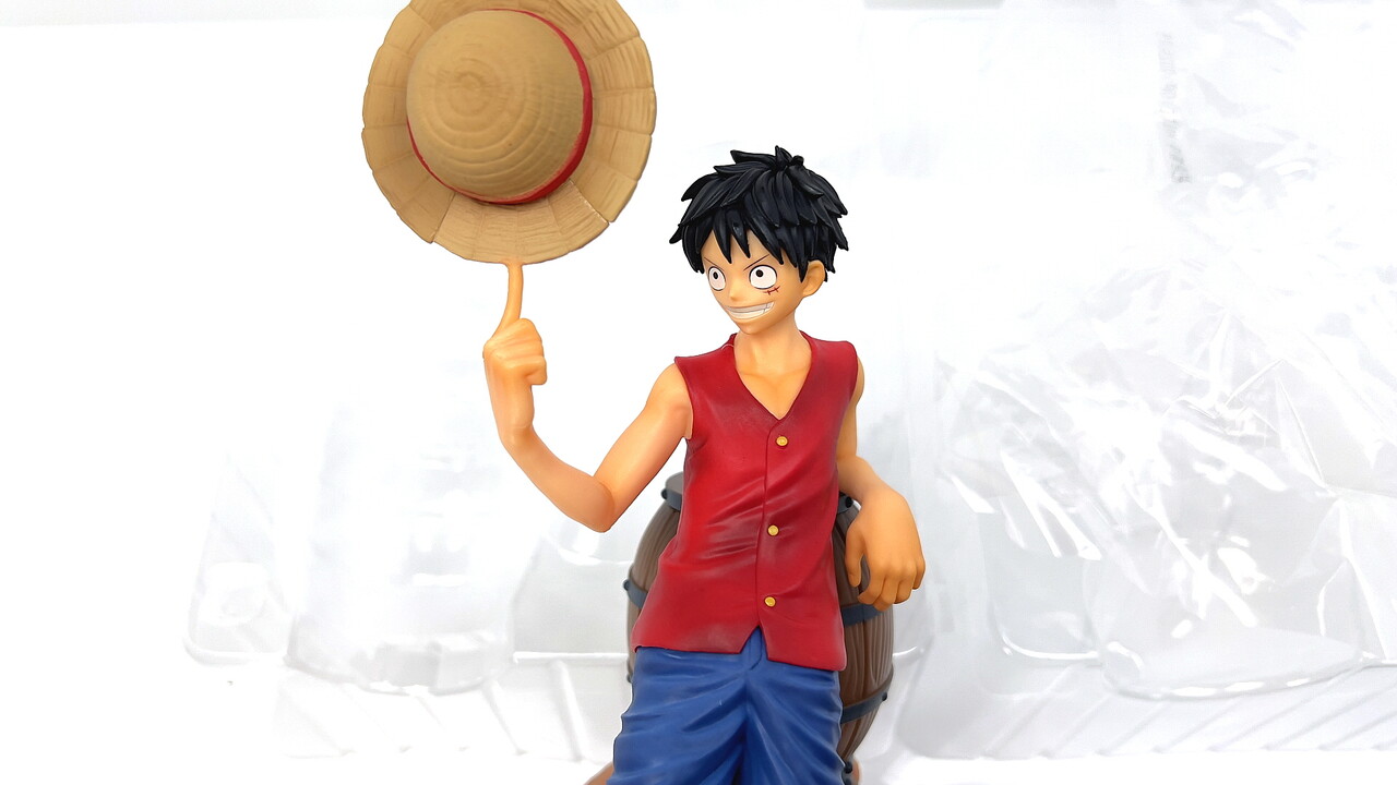 【開封】一番くじ ワンピース A賞 モンキー・D・ルフィ MASTERLISE EXPIECE(TVアニメ25周年 ~海賊王への道 ...