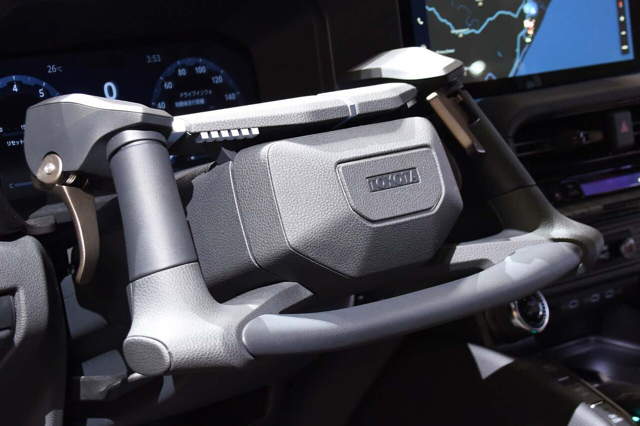 トヨタが開発を進める「NEO Steer」、より現実的なステアリングに生まれ変わってH.C.R.展に出品 : オフィスBMの取材日誌 自動車系 ...
