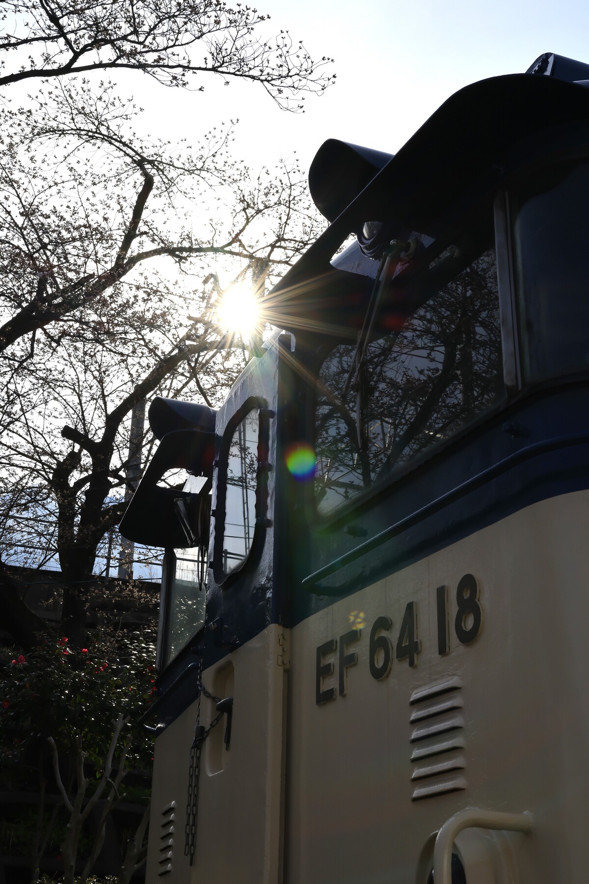 勝沼ぶどう郷駅前甚六公園のEF64 18 ～保存機めぐりは【晴れ漢】に任せとけ！～ : ohanefu blog ～snap photo～