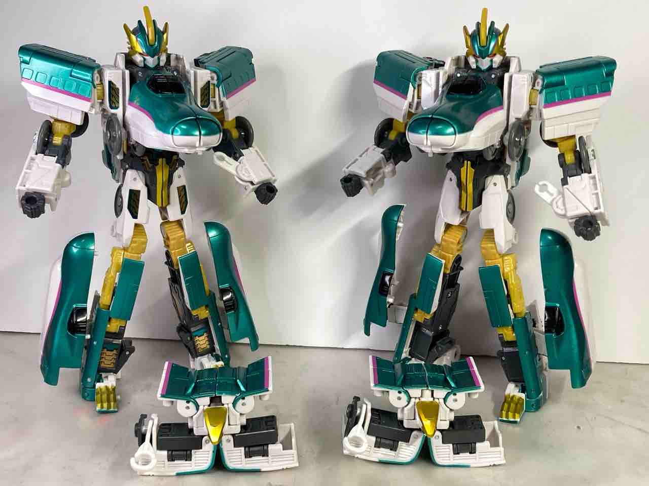【ご紹介】DXS101 シンカリオンE5はやぶさ Mk-2 : ガッツポーズで日が沈む