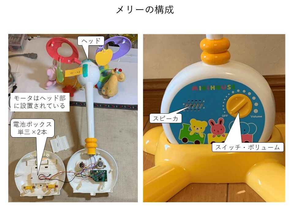 メリーの電流と電池寿命 : 大分おもちゃ病院のブログ