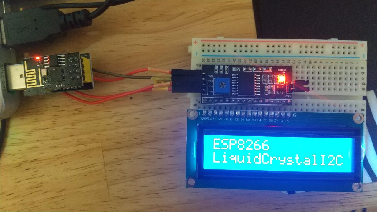 【電子工作】ESP01でLCD表示_準備編 : 本社工場 電子工作Gr.