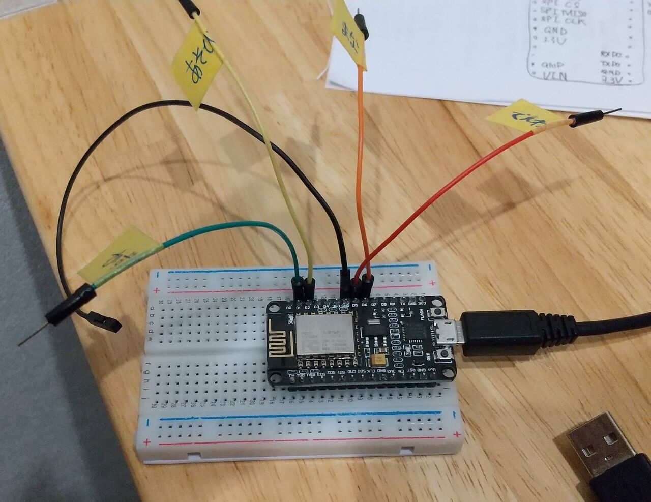 【電子工作】ESP8266 MicroPython Line通知編 : 本社工場 電子工作Gr.