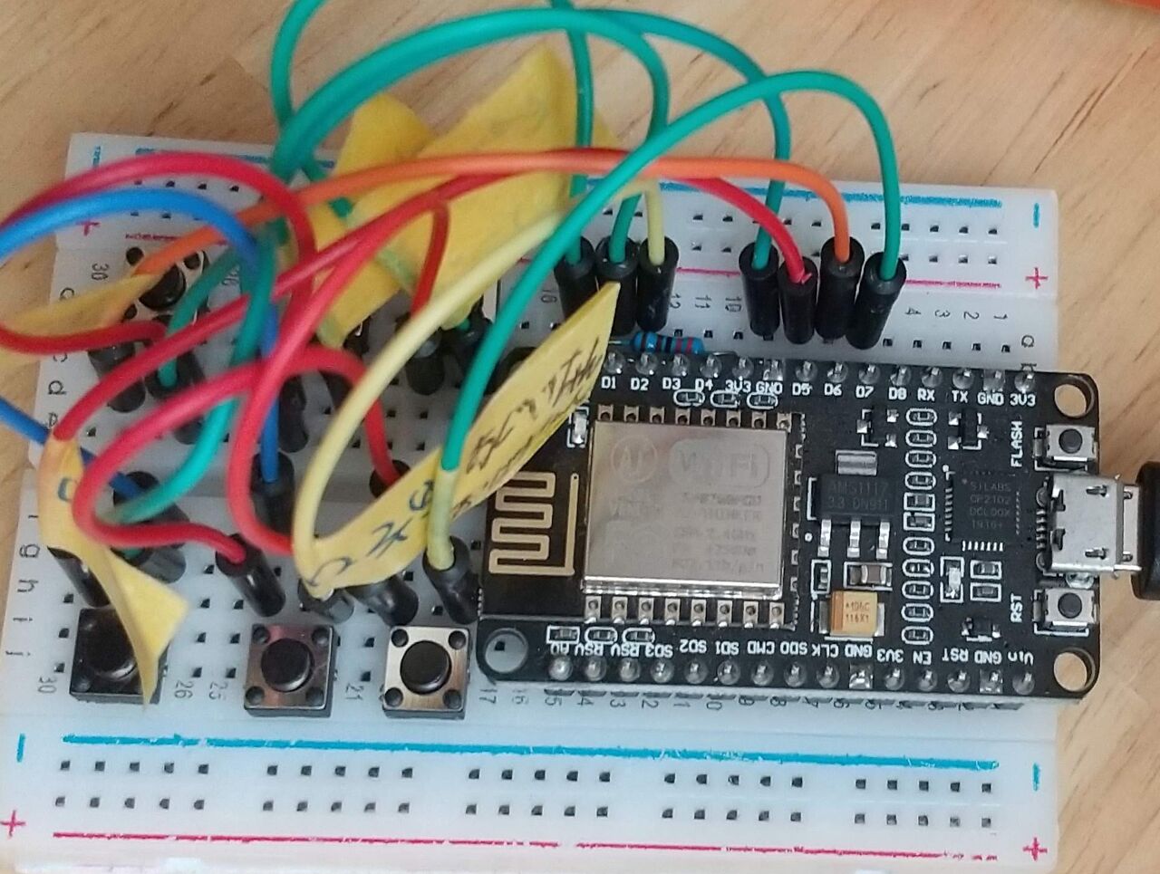 【電子工作】ESP8266 MicroPython Line通知編 : 本社工場 電子工作Gr.