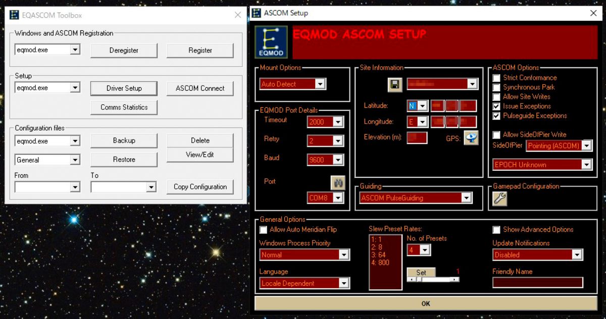 7月の新月期が楽しみ！EQMOD : 星の旅人★あれこれ日記