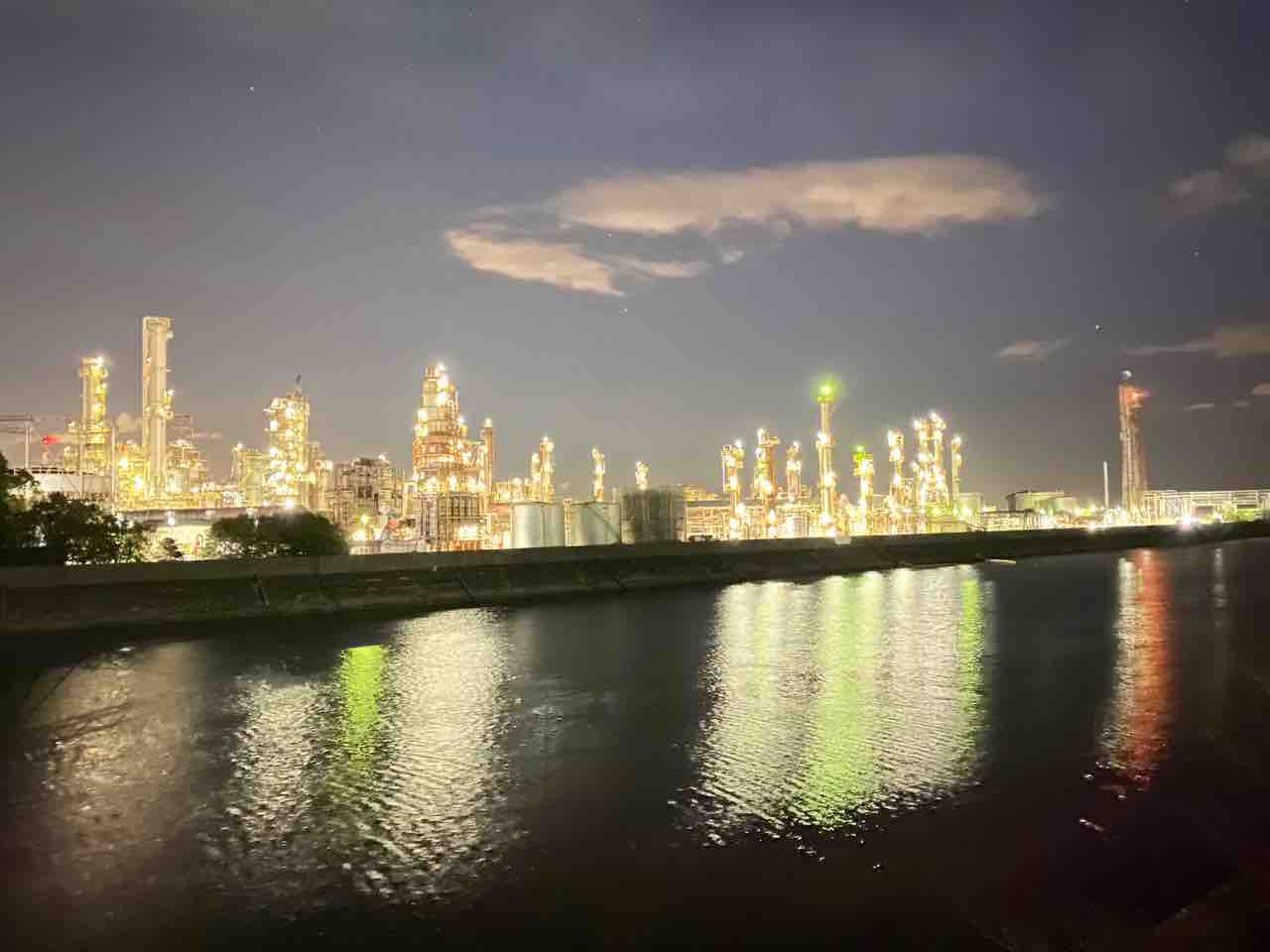 【四日市市】工場夜景のビュースポットである大正橋 : おかぴーの三重県は最高やに