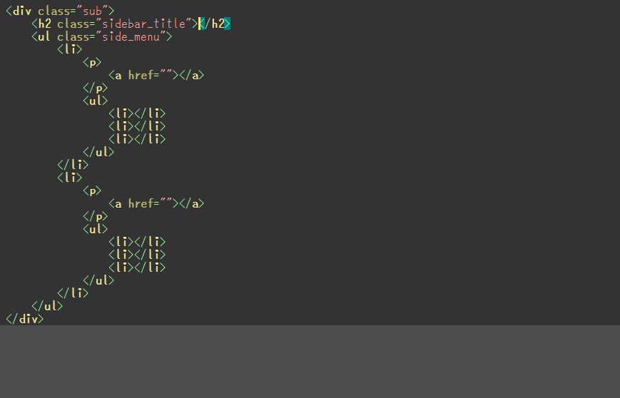 のびーの食っちゃね～だらだらな日々。食っちゃ寝生活してても意外と平気だったりする。 : zencoding.vim を入れました！(・∀・)