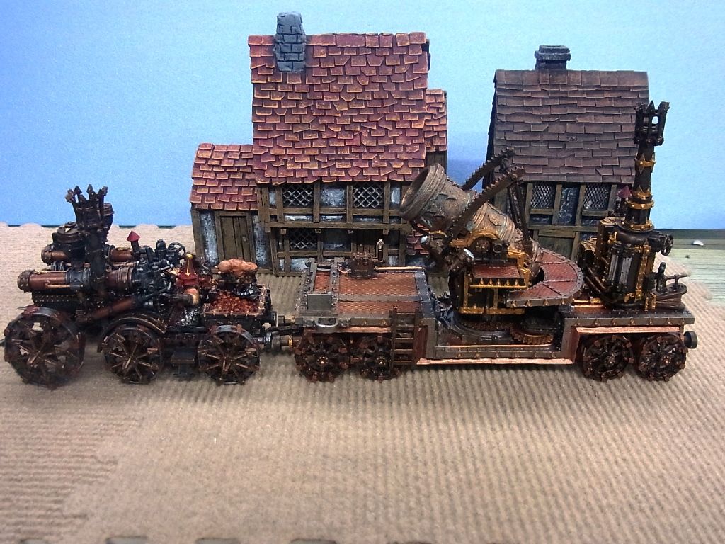 まだ本体だけですが Dreadquake Mortar : 新 沖縄ハンマー Warhammer Fantasy Battle Fan