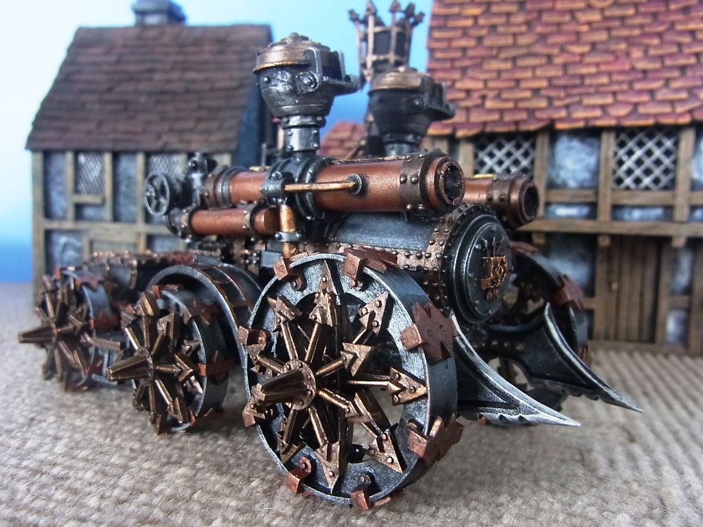 アイアンディーモン （CHAOS DWARF IRON DAEMON） 本体完成 : 新 沖縄ハンマー Warhammer Fantasy ...