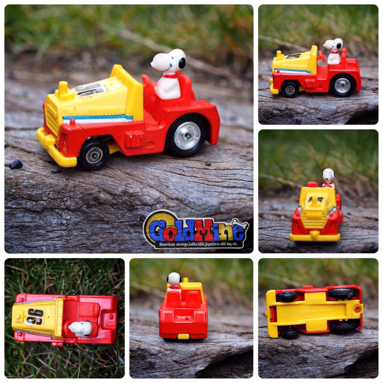 The Old Snoopy Collection:スヌーピー ミニカーのエラー品？ 1980s