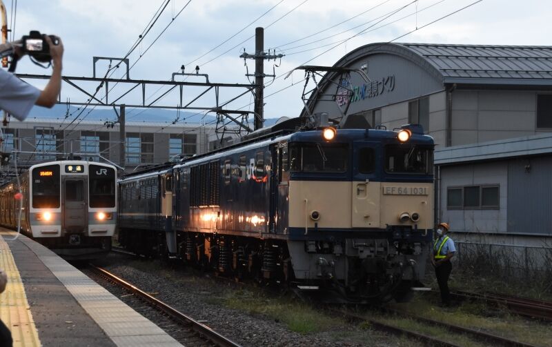 ona3のきままに撮り鉄 : 9月10日撮影 EF65-1115号機廃回 -岡谷駅にて-