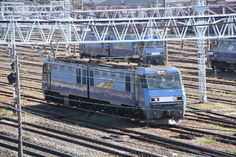 ona3のきままに撮り鉄 : 本日撮影 塩尻大門にてEH200ハンドル訓練と・・「あずさ83号」他