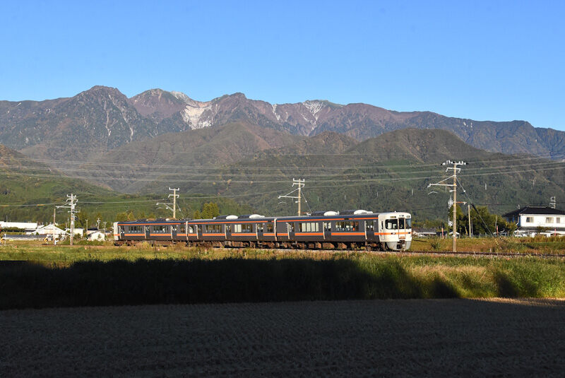 ona3のきままに撮り鉄 : 本日の撮影 飯田線は中央アルプスと絡めて