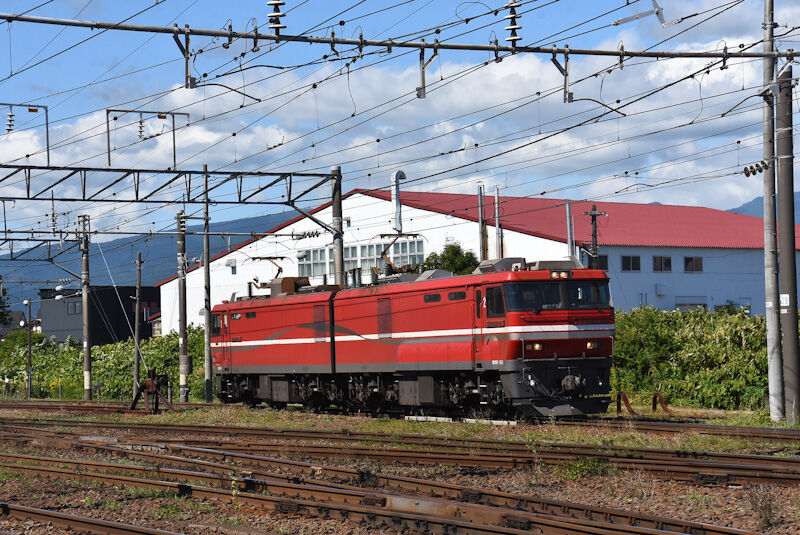 ona3のきままに撮り鉄 : 8月10日撮影 五稜郭にて その10 EH800-9号機出区とDF200が牽く3084ﾚ到着