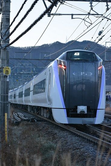 ona3のきままに撮り鉄 : 12月29日撮影 その7 E353系スーパーあずさより