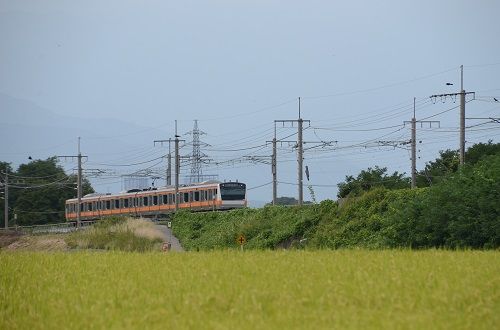 ona3のきままに撮り鉄 : 9月5日撮影 諏訪湖新作花火臨 その1 E233