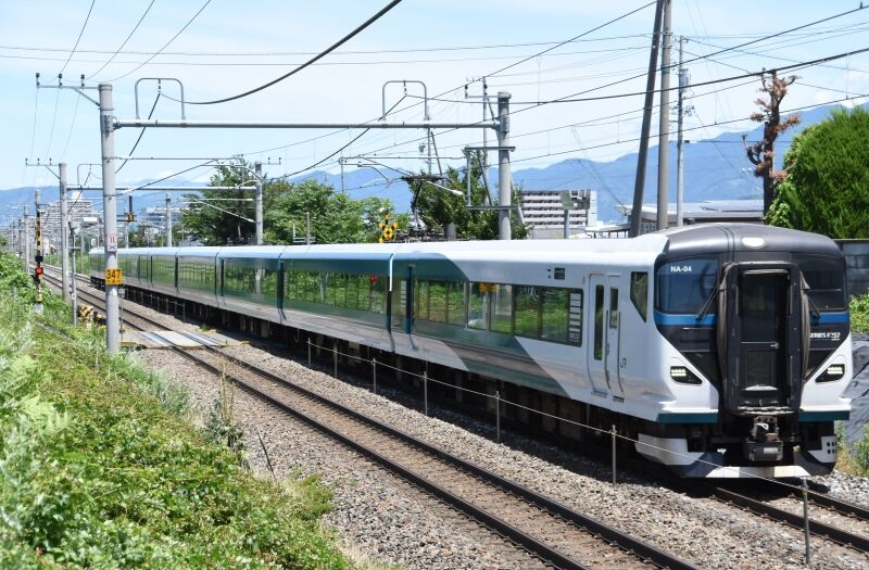 ona3のきままに撮り鉄 : 本日撮影 E257系2000番台NA-04編成による特急「アルプス」の返却回送