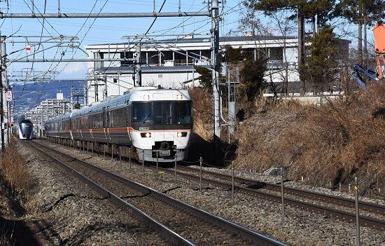 ona3のきままに撮り鉄 : 1月1日撮影 アルプスとE353系「あずさ」より