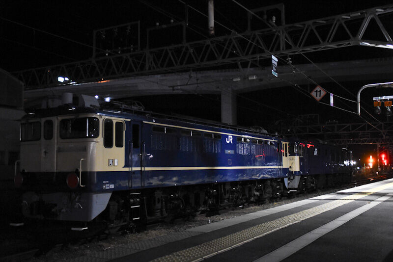 ona3のきままに撮り鉄 : 12月12日撮影 EF65-1103号機廃回 -岡谷駅編-