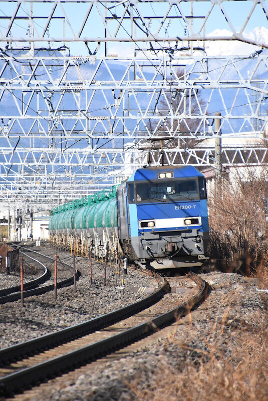 ona3のきままに撮り鉄 : 本日の撮影 EH200が牽く東西貨物より