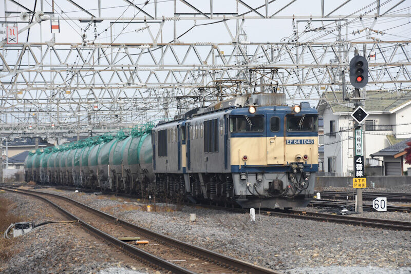 ona3のきままに撮り鉄 : 本日撮影 EF64原色重連が牽く西線貨物8084ﾚより