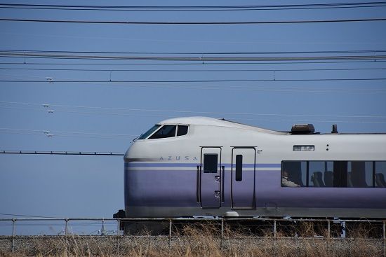 ona3のきままに撮り鉄 : 本日の撮影 E351系 スーパーあずさ