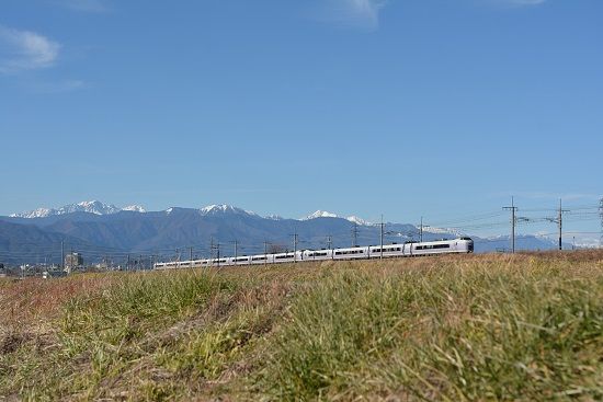 ona3のきままに撮り鉄 : 12月3日撮影 その5 E351系「スパーあずさ」を撮る